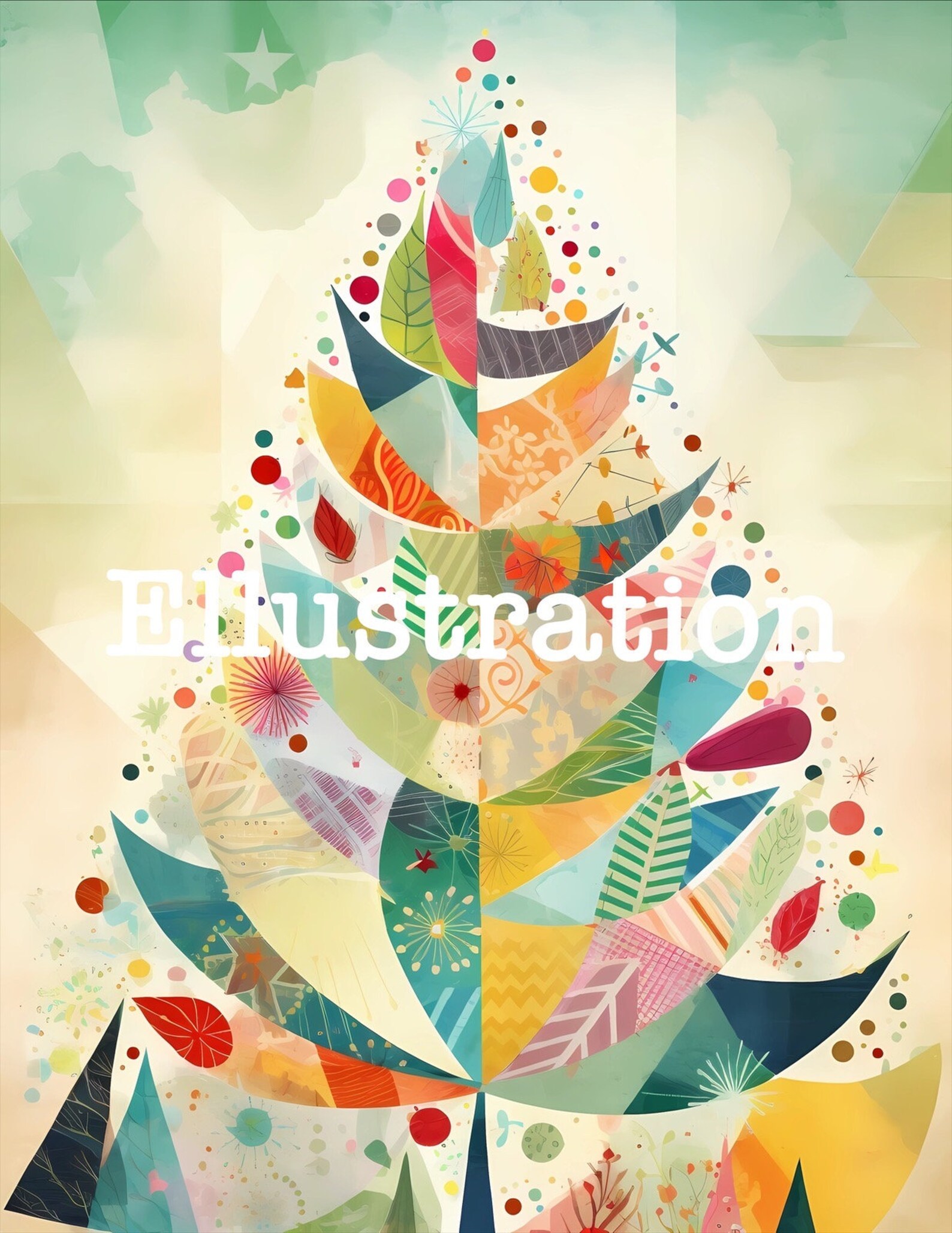 12 Holiday Trees Digital Journal Paper - High Quality Images - JPEG ...