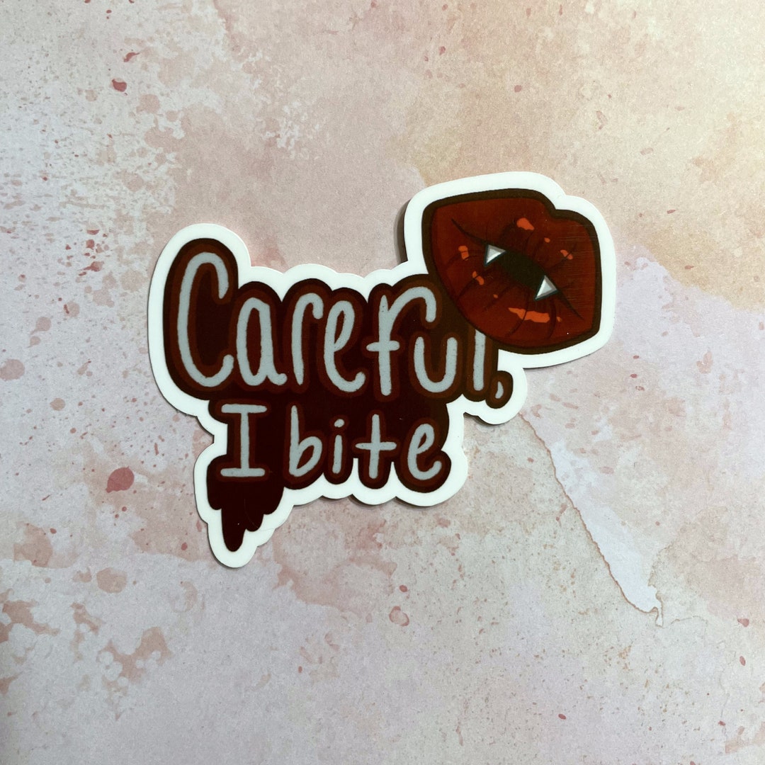 Careful I Bite Astarion Quote Baldur's Gate 3 - Etsy