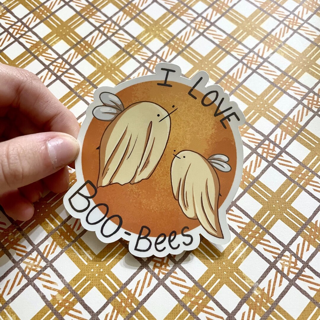 I Love Boo-bees - Fall Original Water-resistant Stickers - Etsy