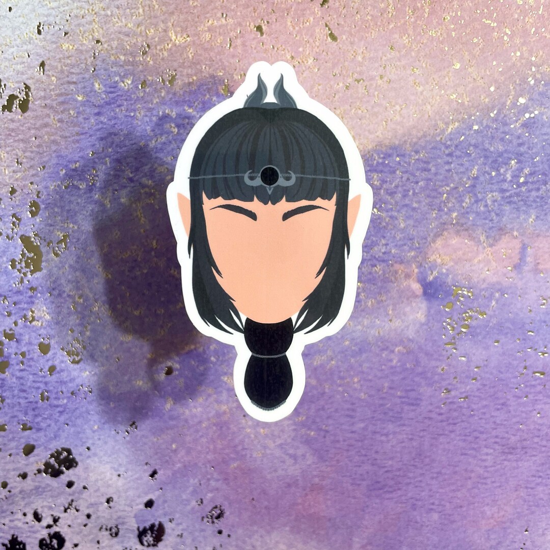 Shadowheart - Faceless Baldur's Gate 3 Water-resistant Sticker - Etsy