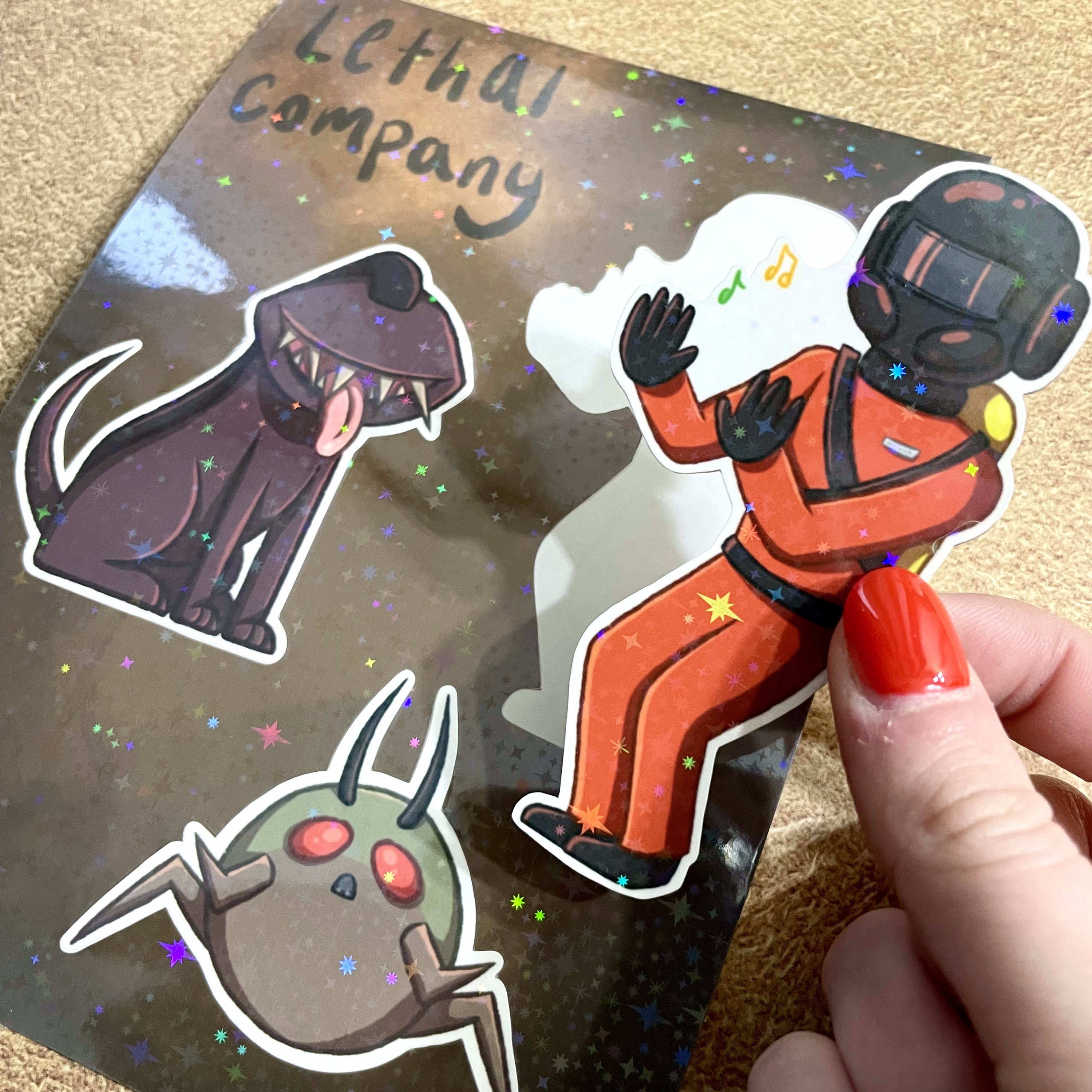 Lethal Company - Lethal Company Water-resistant Sticker Sheet - Etsy
