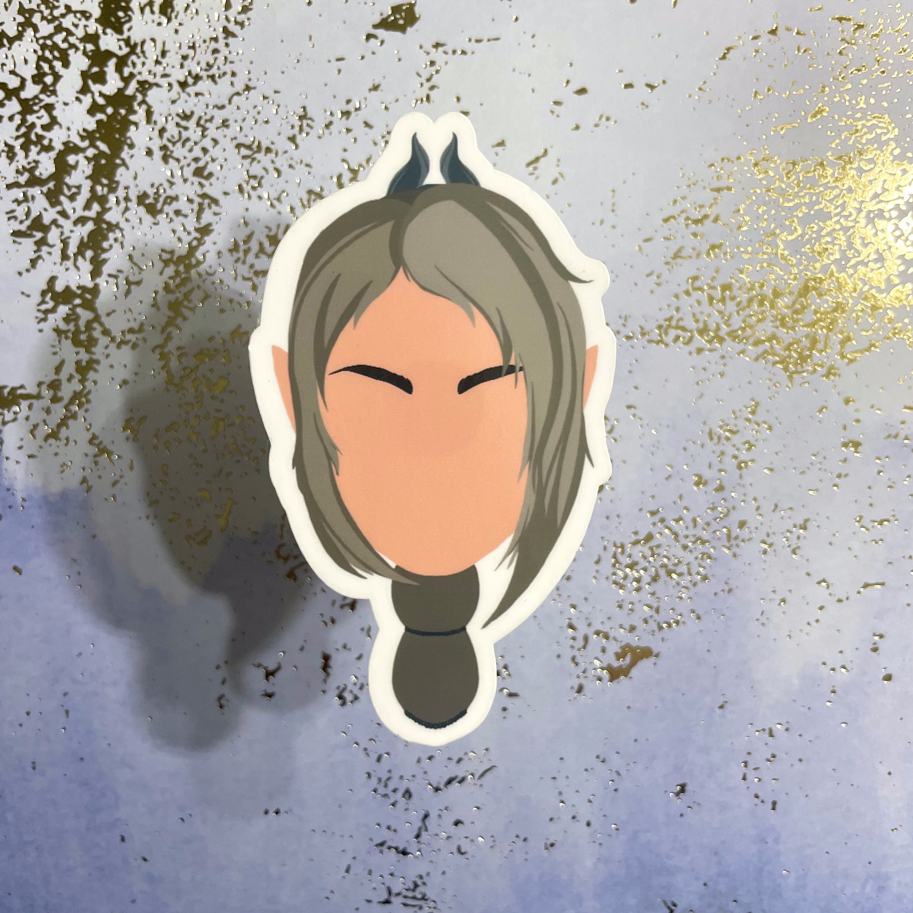 Shadowheart - Faceless Baldur's Gate 3 Water-resistant Sticker - Etsy