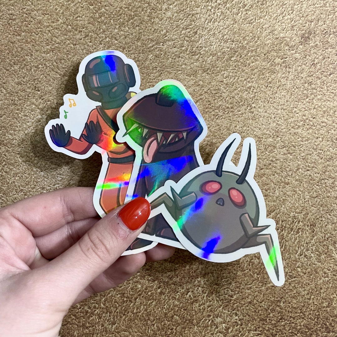 Lethal Company Trio - Lethal Company Water-resistant Sticker Set - Etsy