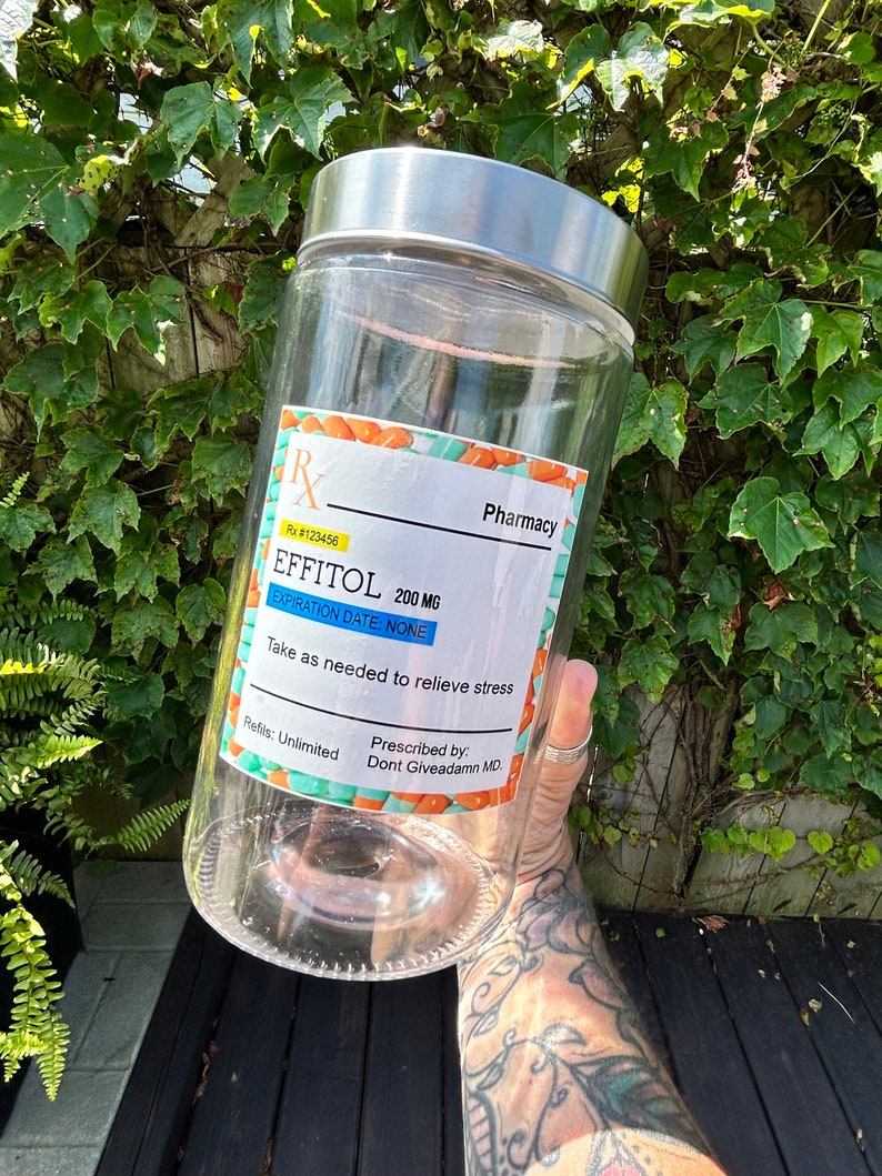 Effitol Prescription Label PNG, Sublimation DTF, Sticker, Printable ...