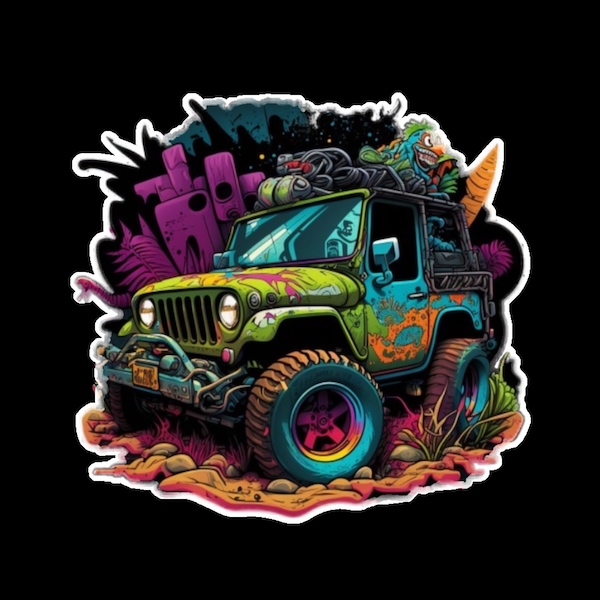 La Jeepeta Stickers - Etsy