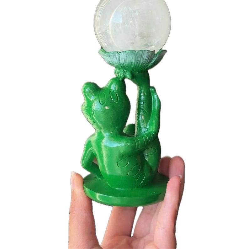 Frog Crystal Sphere Display Stand , Ball Egg Base Holder - Etsy
