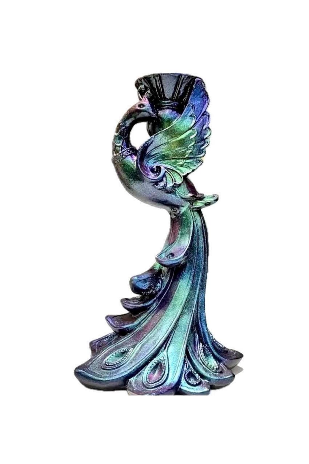 Phoenix Crystal Sphere Display | Bird Crystal Ball Holder | Home Decor ...