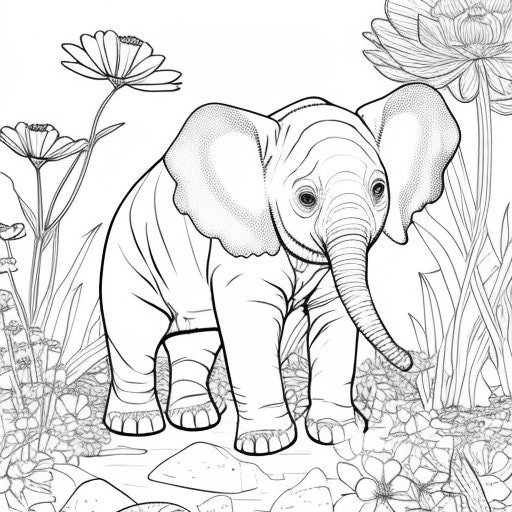 6 Kids Coloring Pages, Digital Download, Printable, PNG, Animals ...