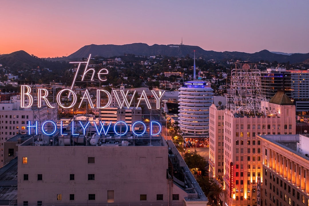 The Broadway Hollywood - Etsy