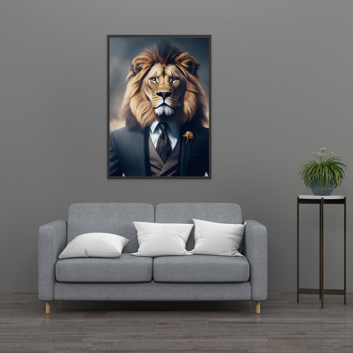 Mafia Wall Canvas for Home or Office Decor Mafia Wall Art Printable ...