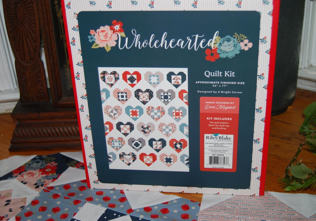 Wholehearted Quilt Kit, Riley Blake Designs - Etsy