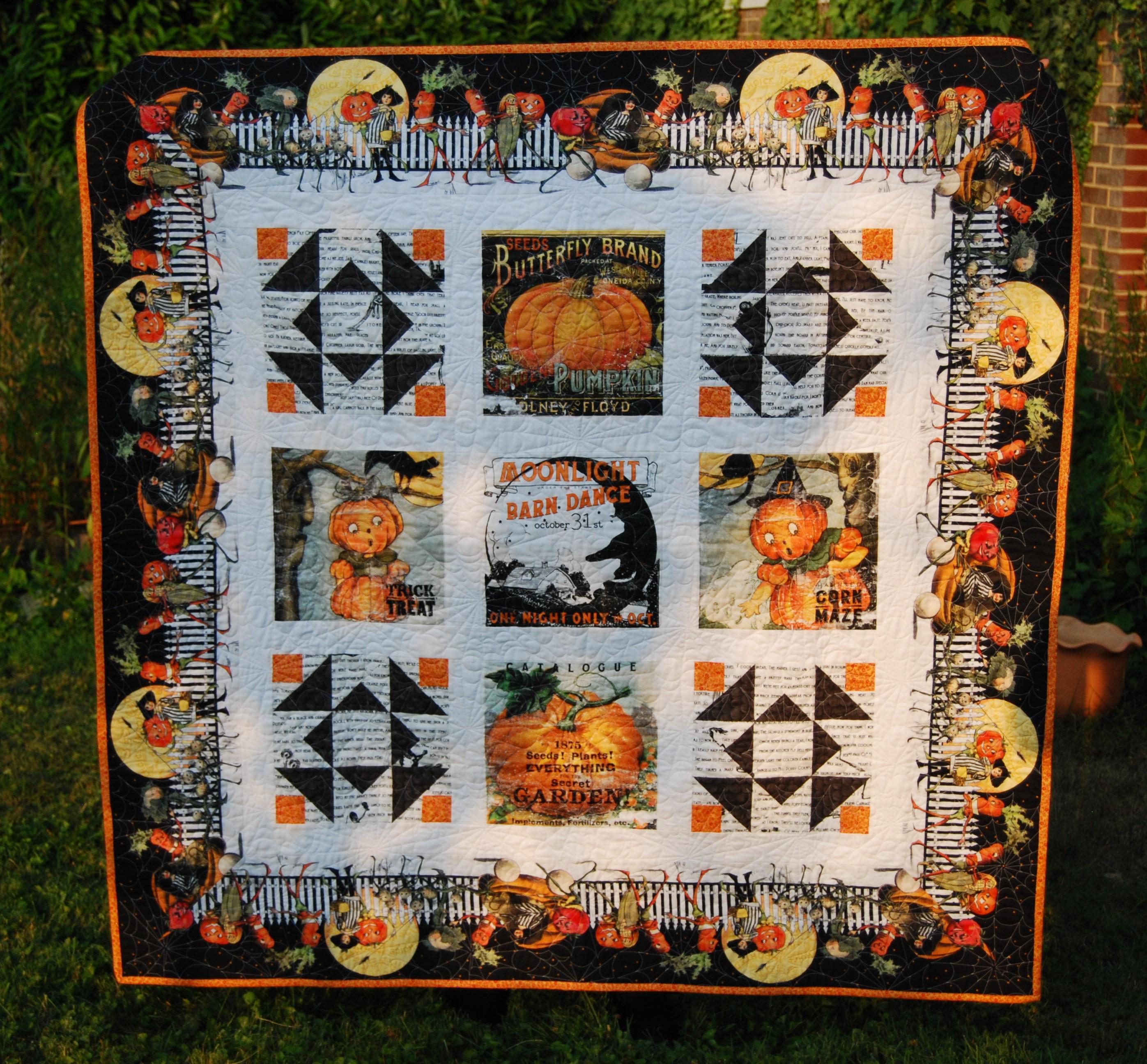 Halloween, Riley Blake Barn Dance Quilt Pattern, Fabric Bundle - Etsy