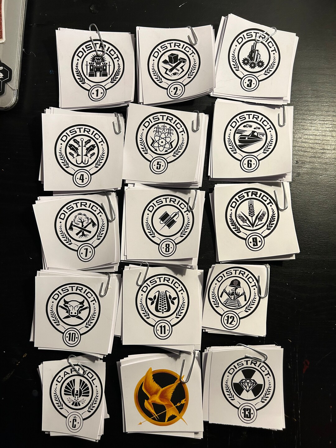 Hunger Games Vinyl Stickers - Etsy