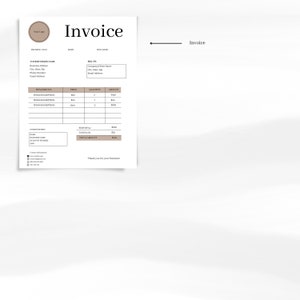 Party Planning Form and Bonus Invoice Template Customizable Canva ...