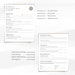 Party Planning Form and Bonus Invoice Template Customizable Canva ...