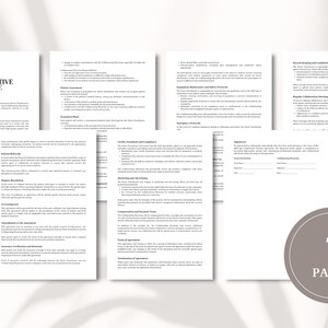 MED Spa Collaborative Practice Agreement Template Canva and Word ...