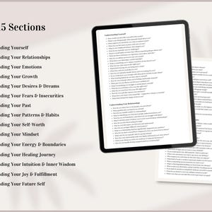 365 Journal Prompts for Beginners Digital PDF Download Daily Guided ...