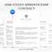 Hair Stylist Apprenticeship Agreement Template Comprehensive Training ...