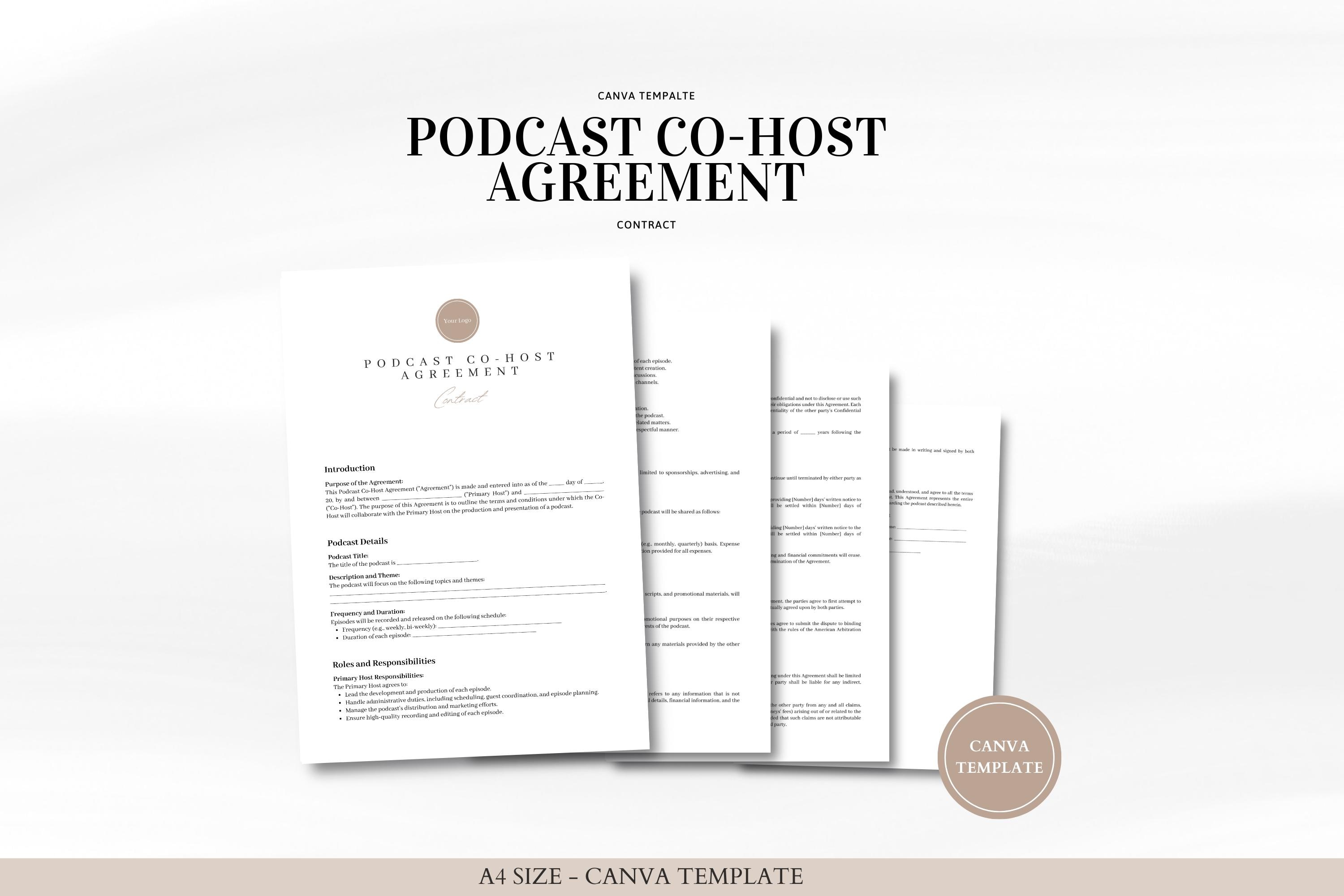 Co Production Agreement Template