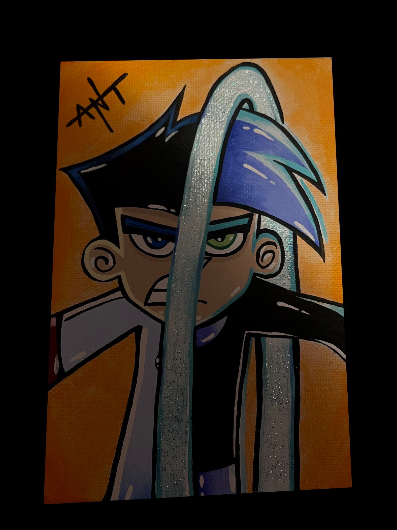 Danny Phantom | Acrylic Painting - Etsy