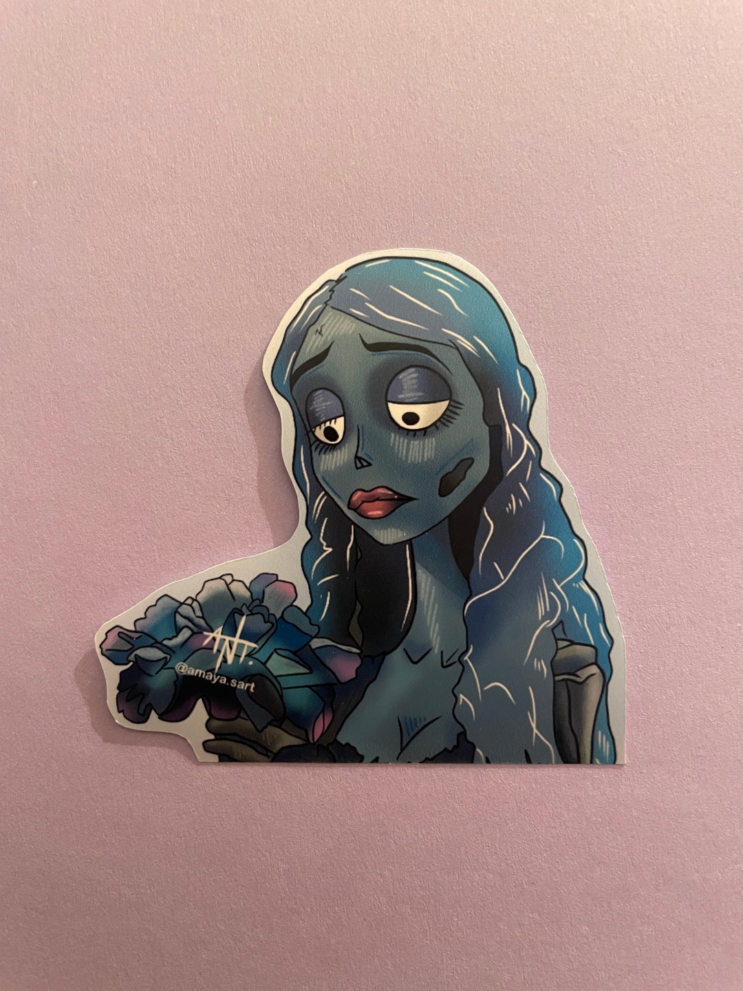 Corpse Bride | Weatherproof Glossy Sticker - Etsy