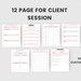 Coaching Session Worksheet, Coaching Program Worksheet, Coaching ...