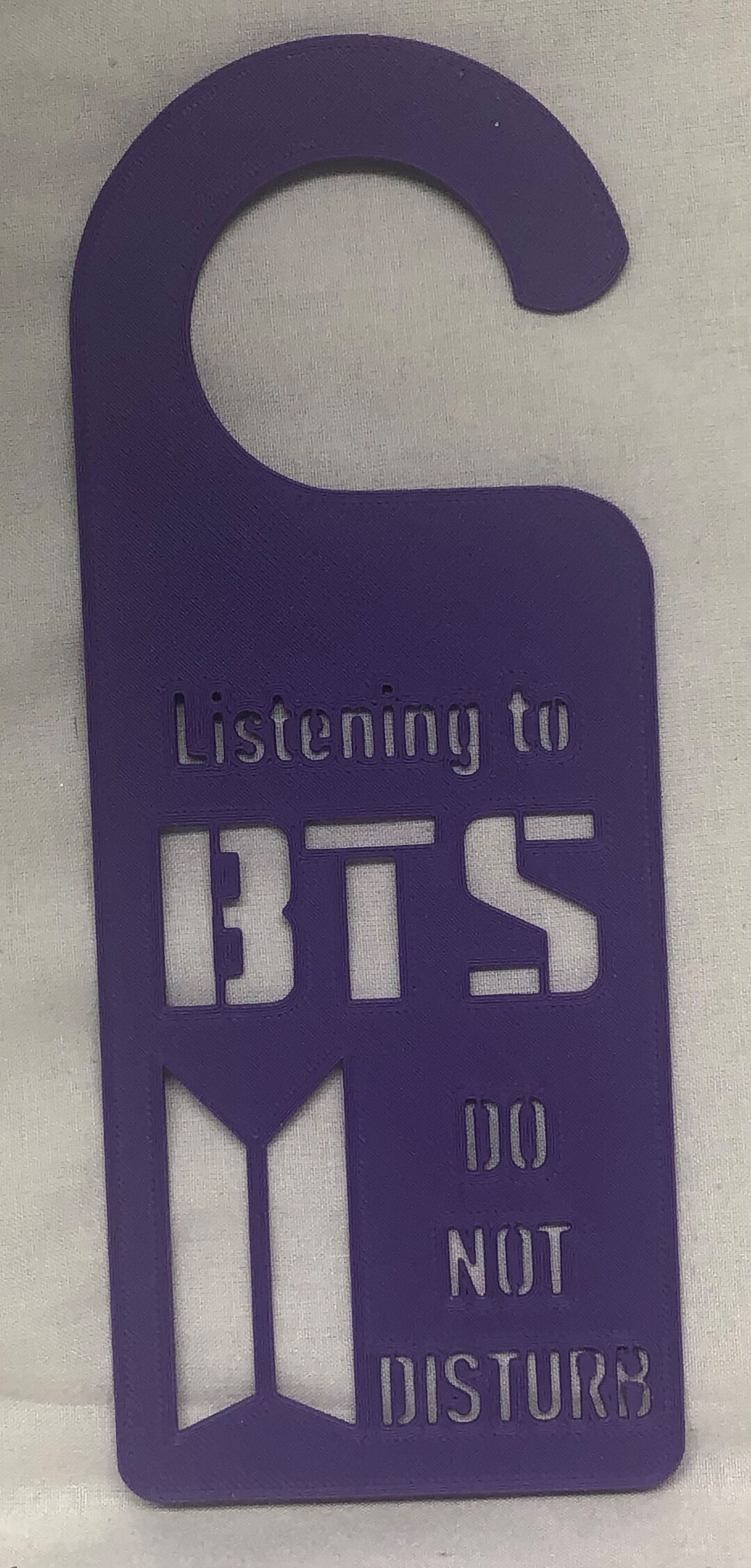 BTS Do Not Disturb Door Knob Placard - Etsy