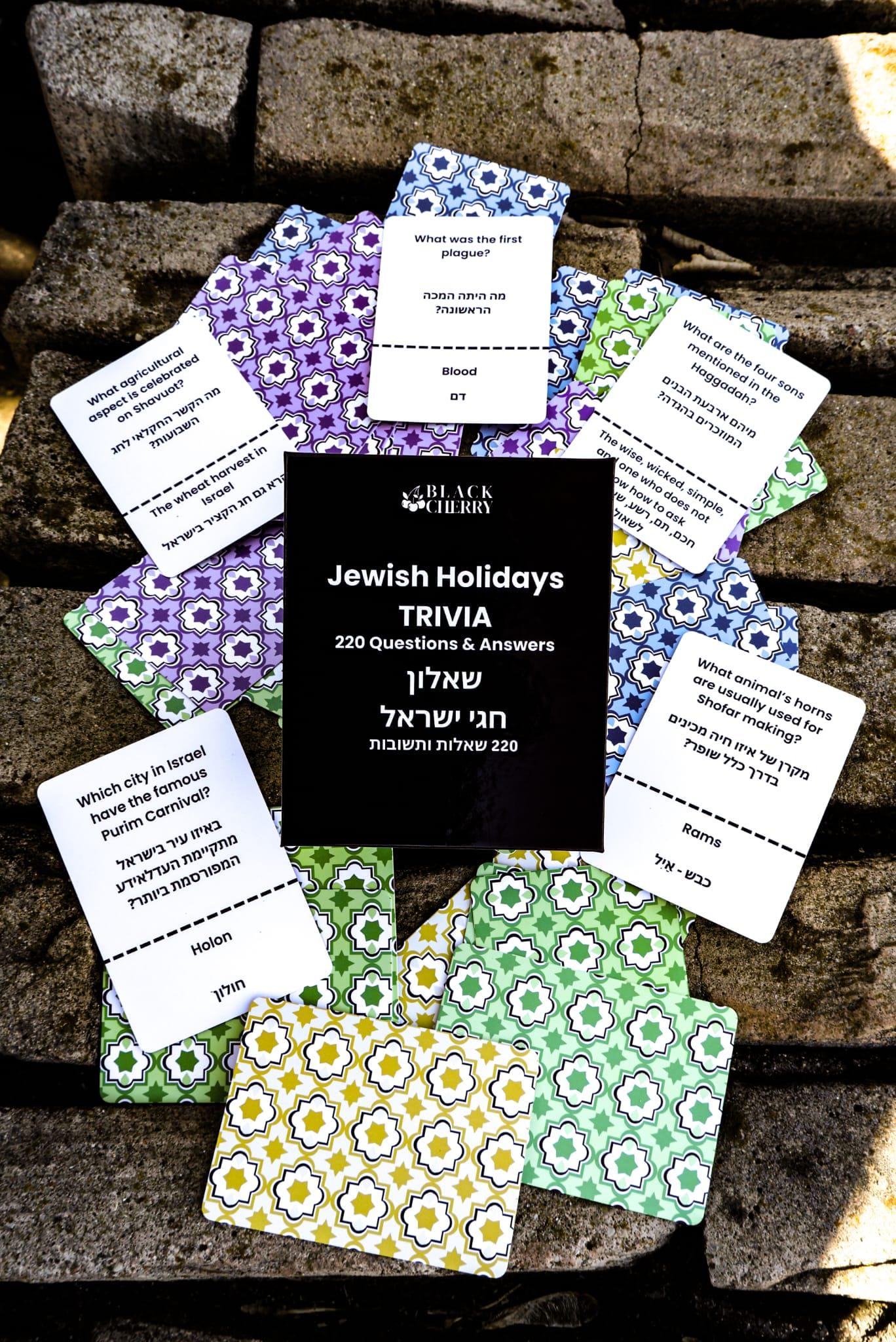 Jewish Holiday Trivia Card Game: Fun Family Education - Etsy Canada