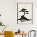 Japandi Style Solitude Japanese Art Poster, Elegant Wall Art With ...