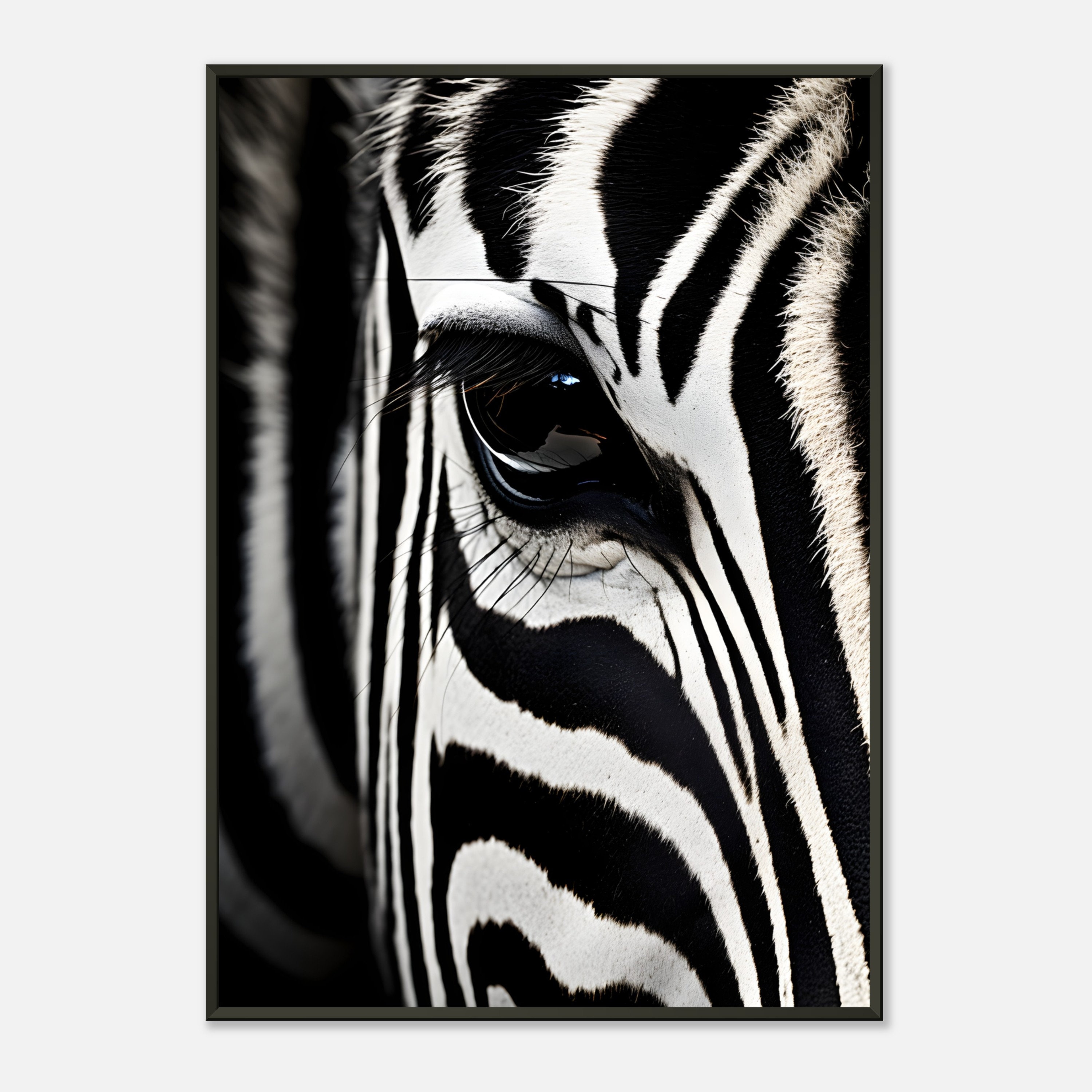 Zebra Close up Art, Black and White Art, Animal Print, Wall Art, Poster ...