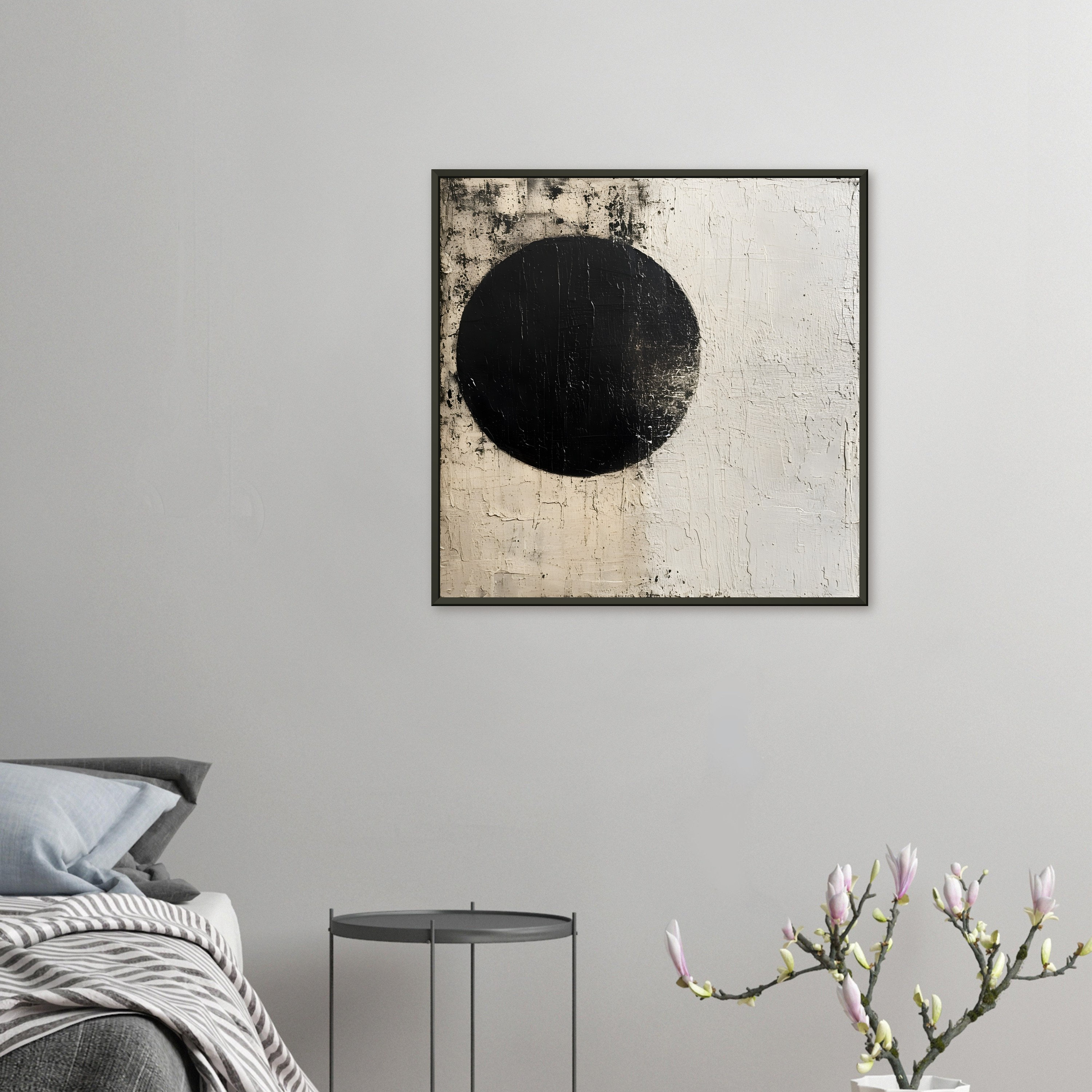 Japandi Wabi Sabi Kunst, Japanische Wandkunst, Modernes minimalistisches Dekor, Minimalismus ...