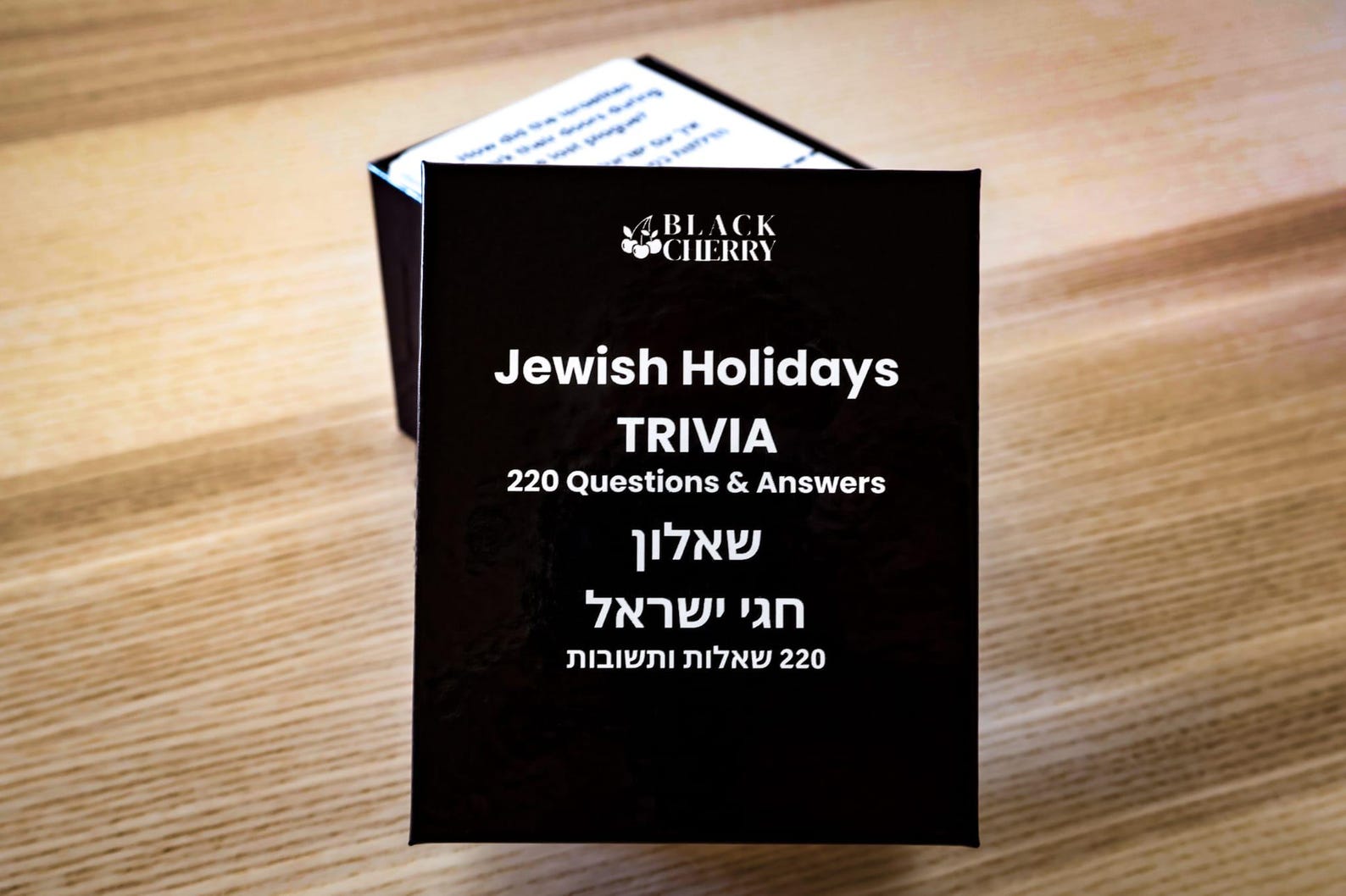 Jewish Holiday Trivia Card Game: Fun Family Education - Etsy Canada
