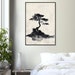 Japandi Style Solitude Japanese Art Poster, Elegant Wall Art With ...