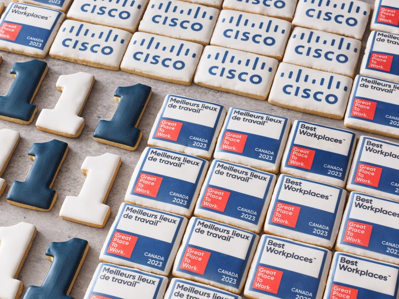 Logo Cookies Corporate Cookies Custom Printed Cookies Branded Cookies ...