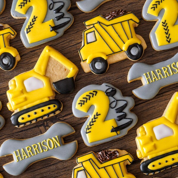 Construction Cookies - Etsy