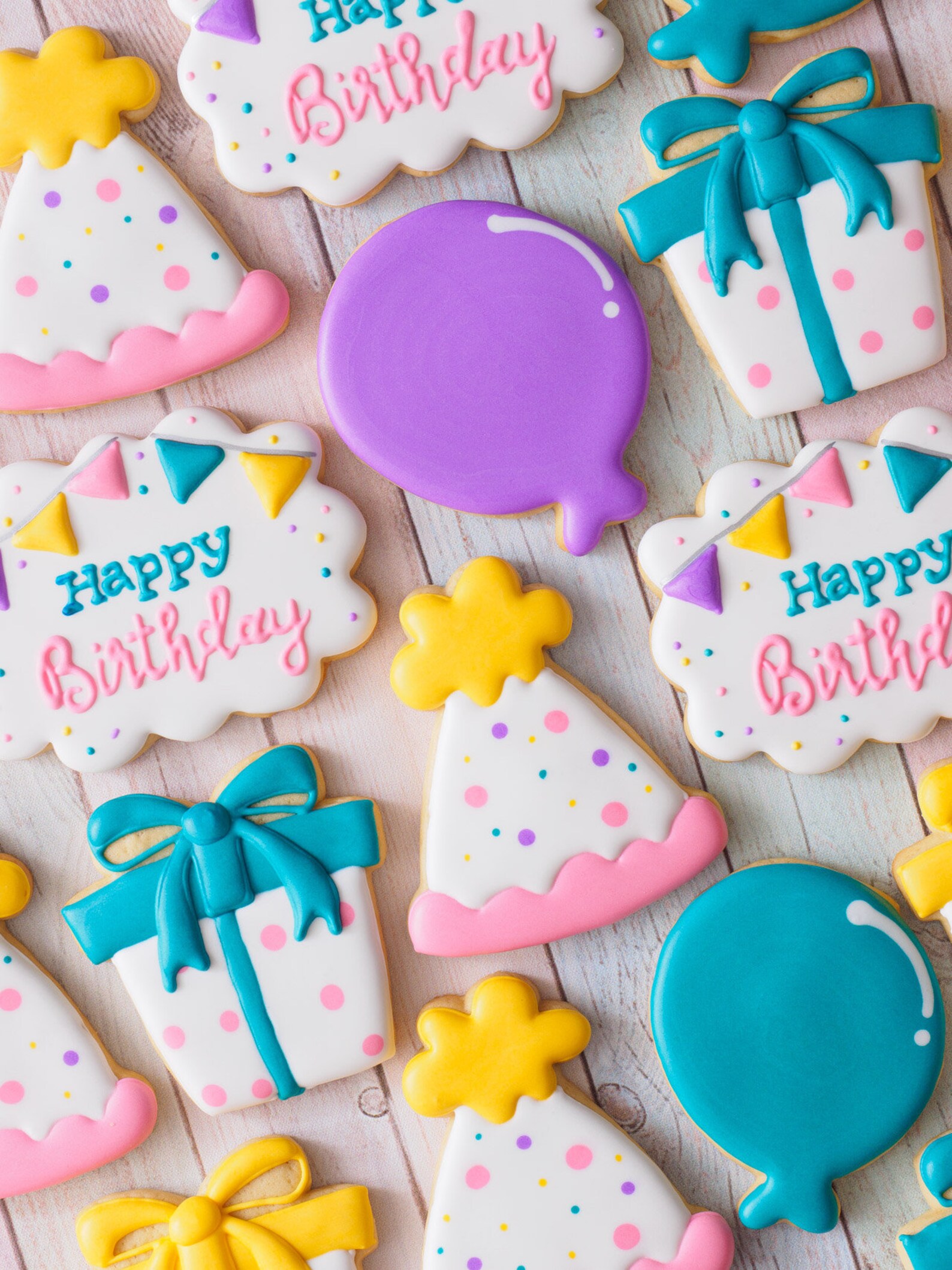 Birthday Cookies / Birthday Party Favor / Boy Birthday Cookies / Girl ...