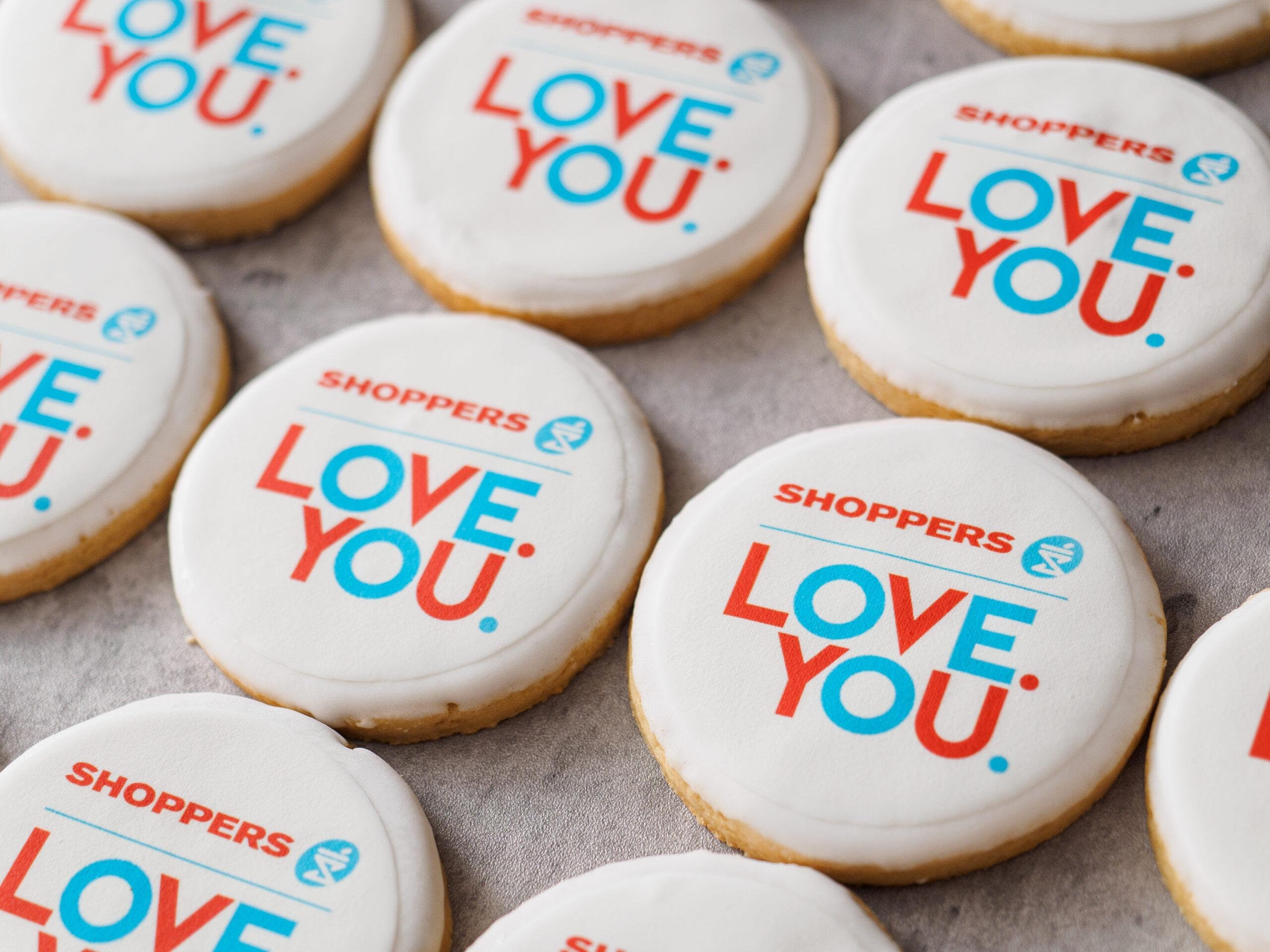 Logo Cookies Corporate Cookies Custom Printed Cookies Branded Cookies ...