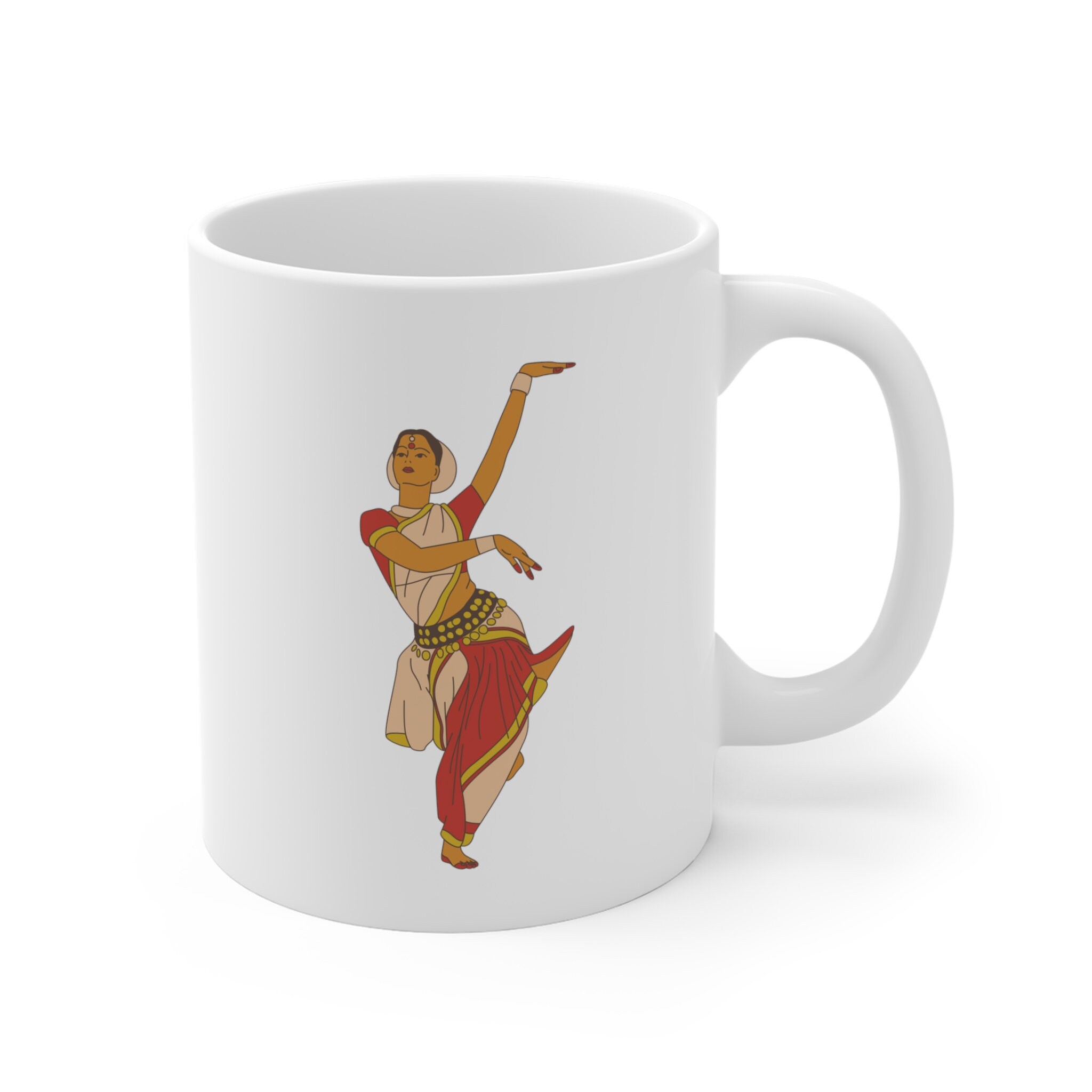 Bharatanatyam Mug, Indian Classical Dance Mug, Dance Mug, Gifts for ...