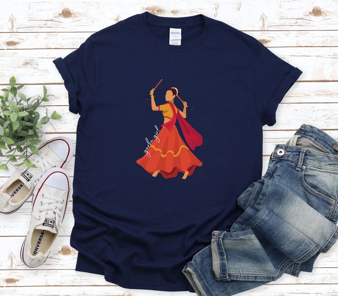 Garba Girl T-shirt, Indian Dance Shirt, Garba, Desi, Indian Pride, Desi ...