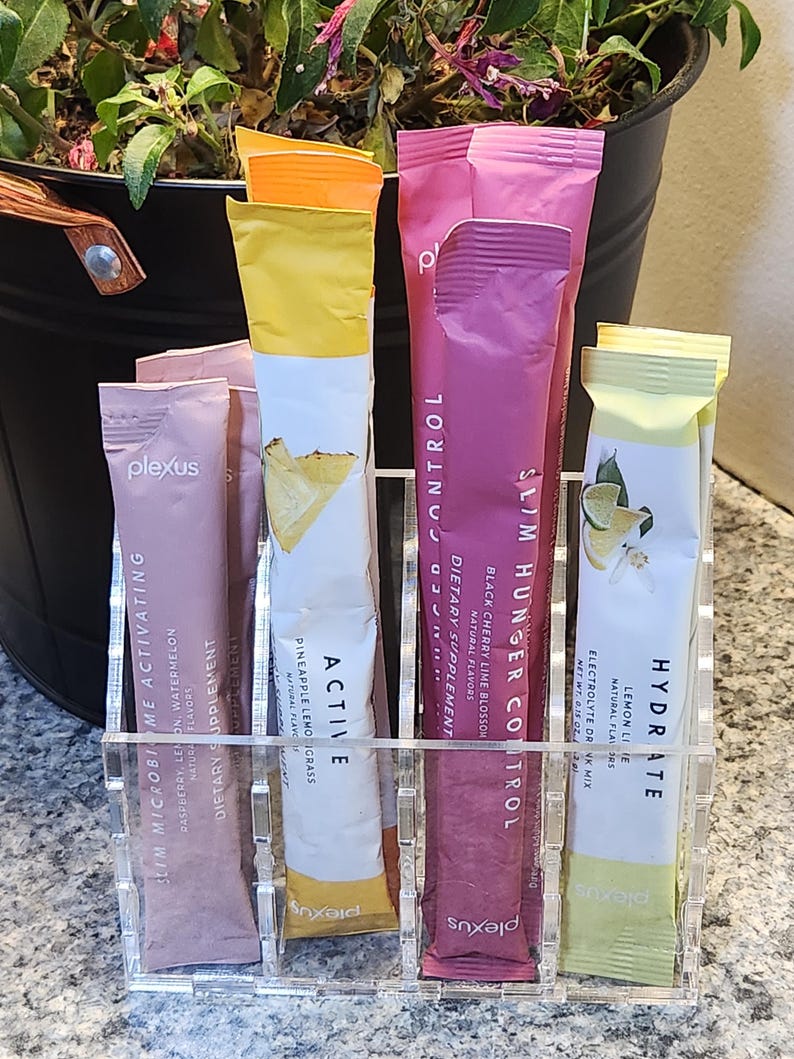 Mountable Powdered Drink Packet Organizer - NEW! - Slim Design - Etsy