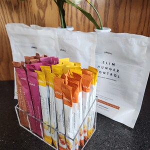 Large Powdered Drink Packet Organizer WIDE 4 Slot Design (more Packets ...