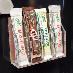 Mountable Powdered Drink Packet Organizer - NEW! - Slim Design - Etsy