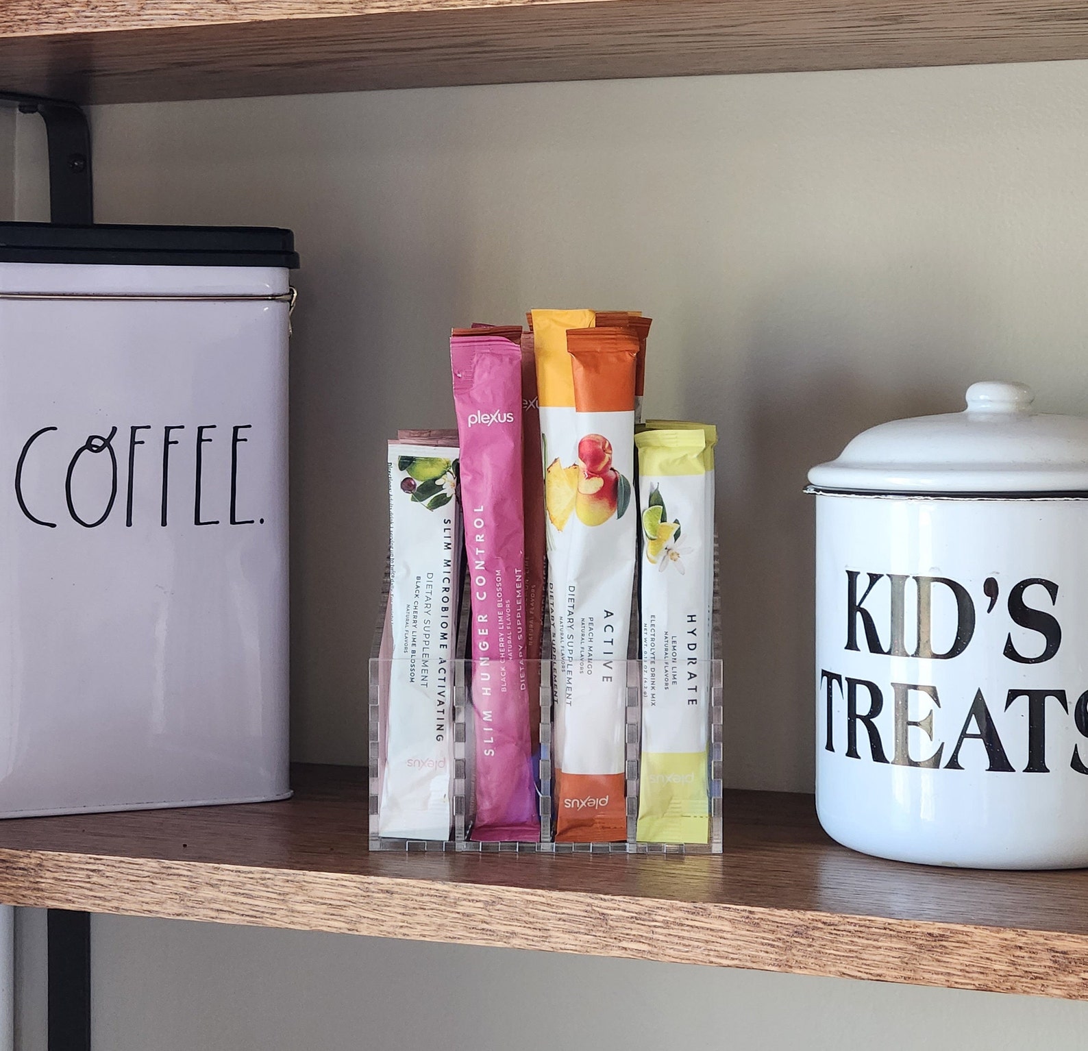 Acrylic Drink Packet Organizer – 4-slot Design - Etsy