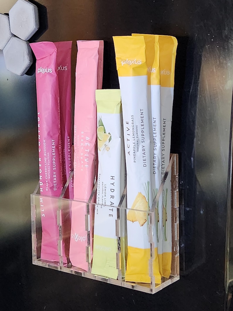 Mountable Powdered Drink Packet Organizer - NEW! - Slim Design - Etsy