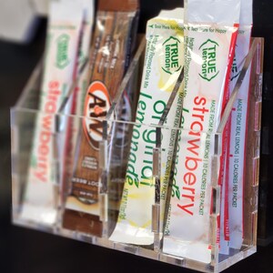 Mountable Powdered Drink Packet Organizer - NEW! - Slim Design - Etsy