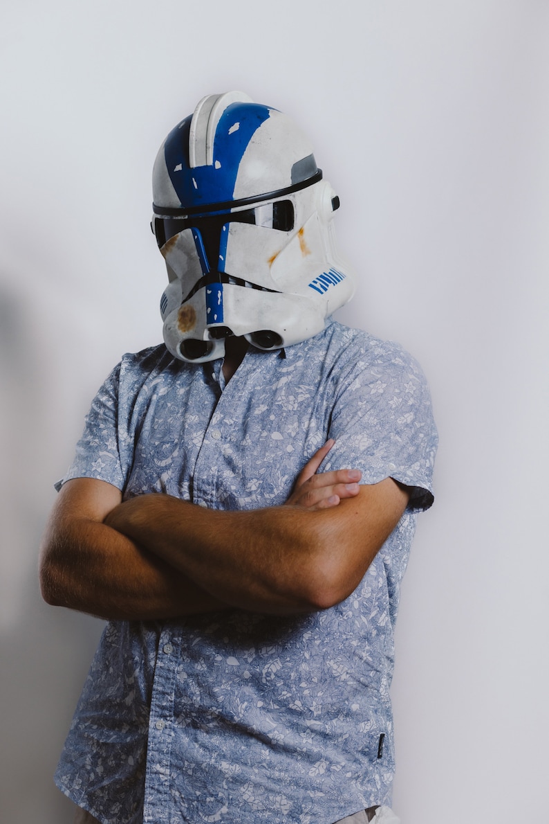 Clone Trooper Helmet Phase 2 Raw Cast/ Star Wars Helmet / Clone Wars ...