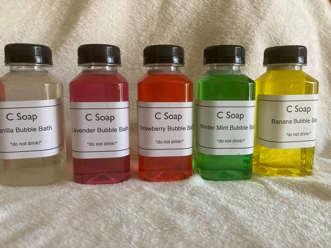 Homemade Bubble Bath - Etsy