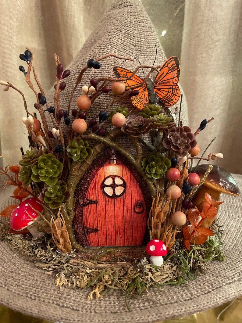 Autumn Fairy House Hat - Etsy