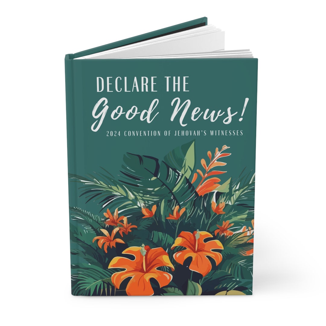 2024 Convention Notebook Tropical Green Landscape Hardcover Journal 150 ...