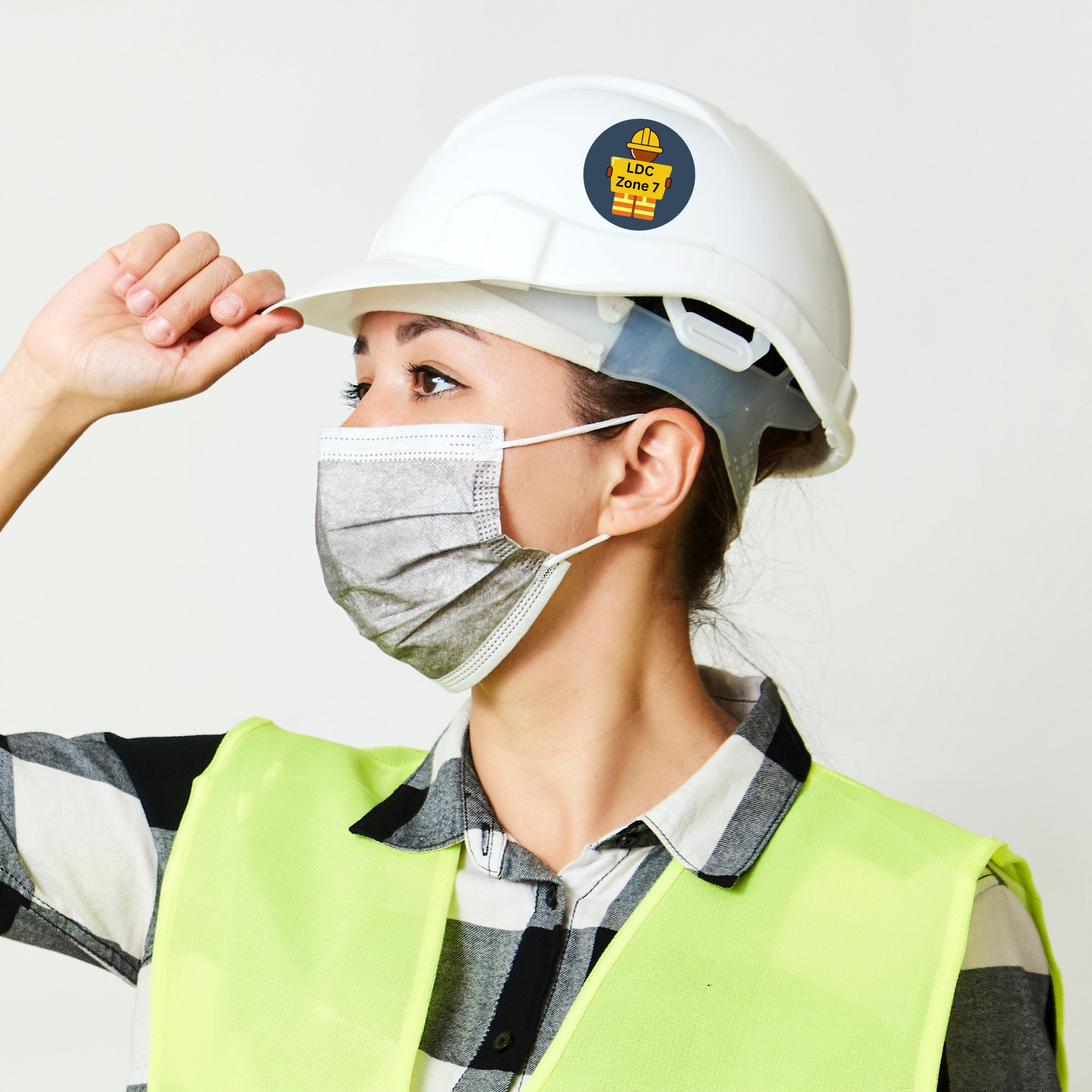 LDC Clipart Customized Download Zone 1-10 Hi Vis Construction Volunteer ...